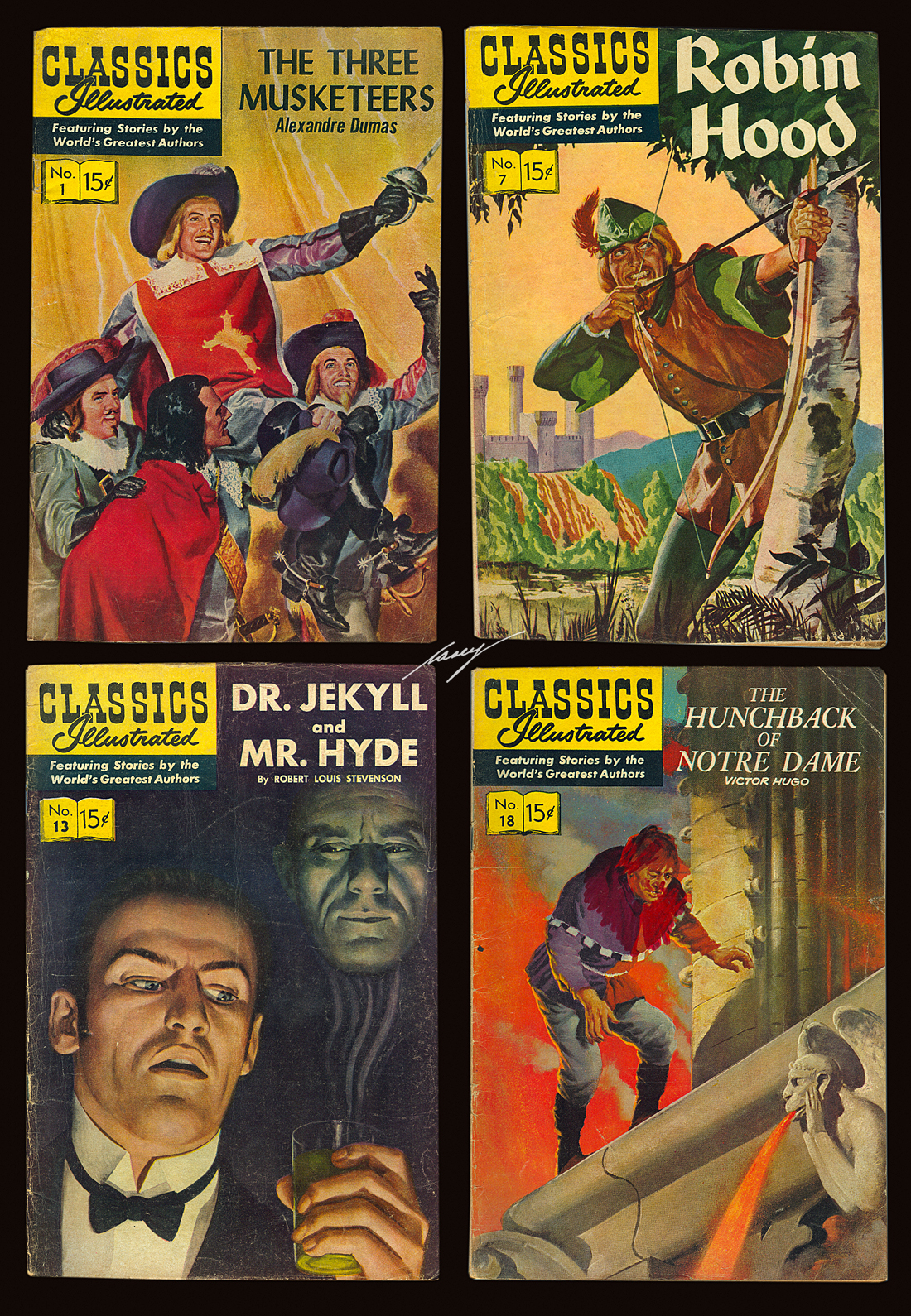 casey/artandcolour: Classics Illustrated: Early PIctorial Cliff's Notes?