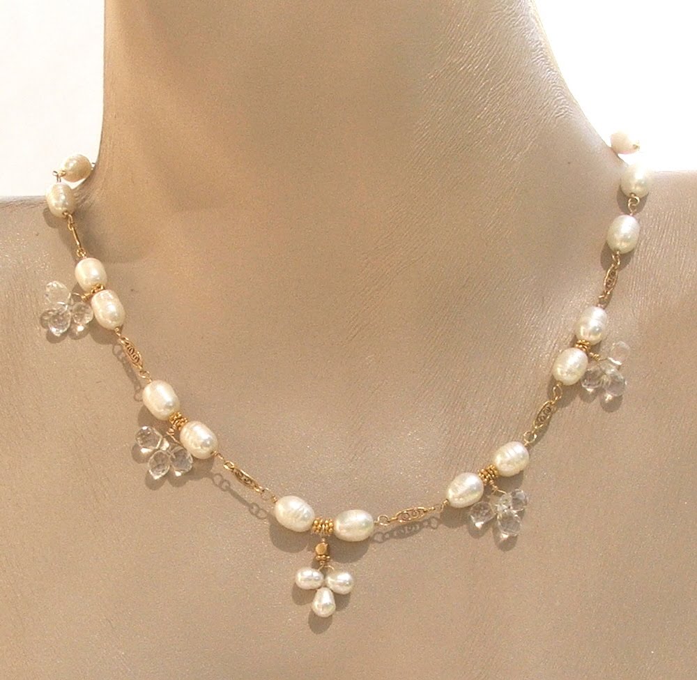 JenEcklund's Blog: The Making of a Wedding Necklace