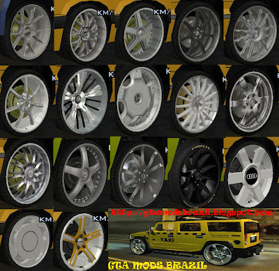 Download - pack de rodas gta sa (uploaded by SONICPVG) | baixando GTA mods
