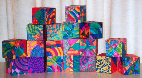 eStem Visual Arts: Op Art Cubes