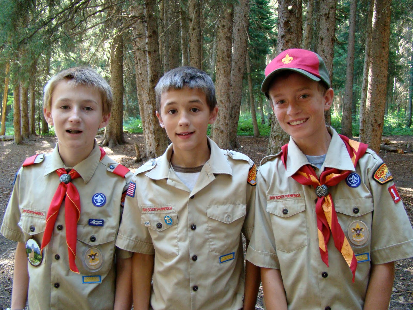 THE SHAUM FAMILY: Treasure Mountain Scout Camp 2010