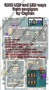 Mobile Phones Repairing Picture Help: 6300 Lcd Led Lights Display Problem