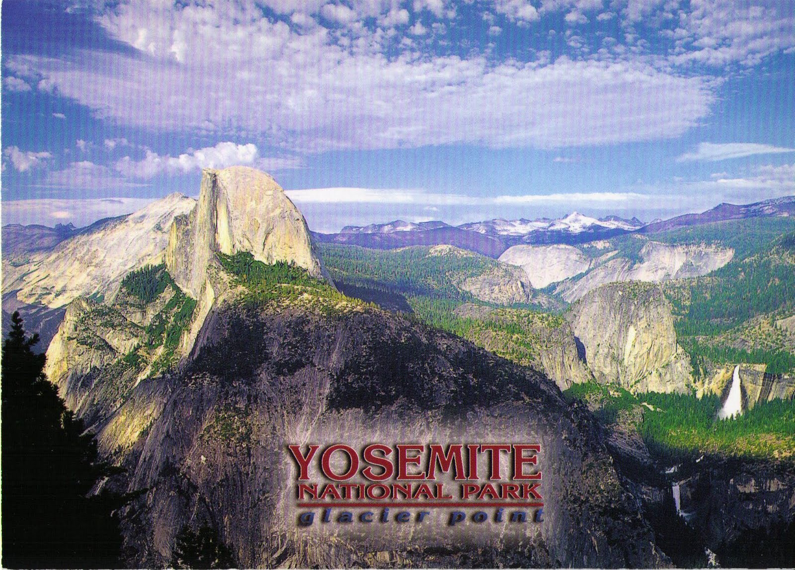 POSTCARD EXCHANGE: USA - Yosemite National Park