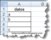 Omitir blancos en la Validación de datos de Excel. | EXCEL FORO: Un ...