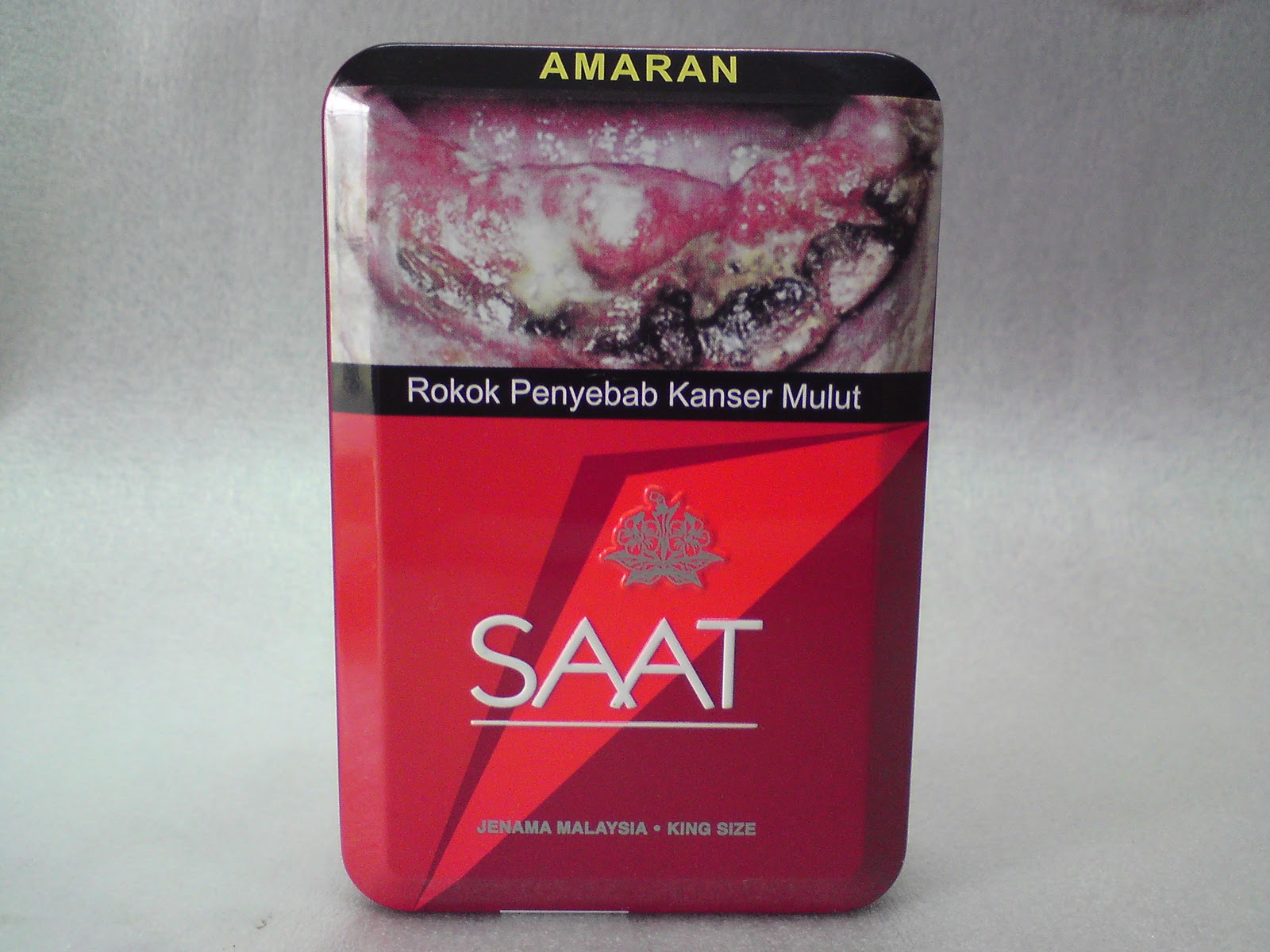 jom kumpul: Tin Edisi Terhad Rokok SAAT