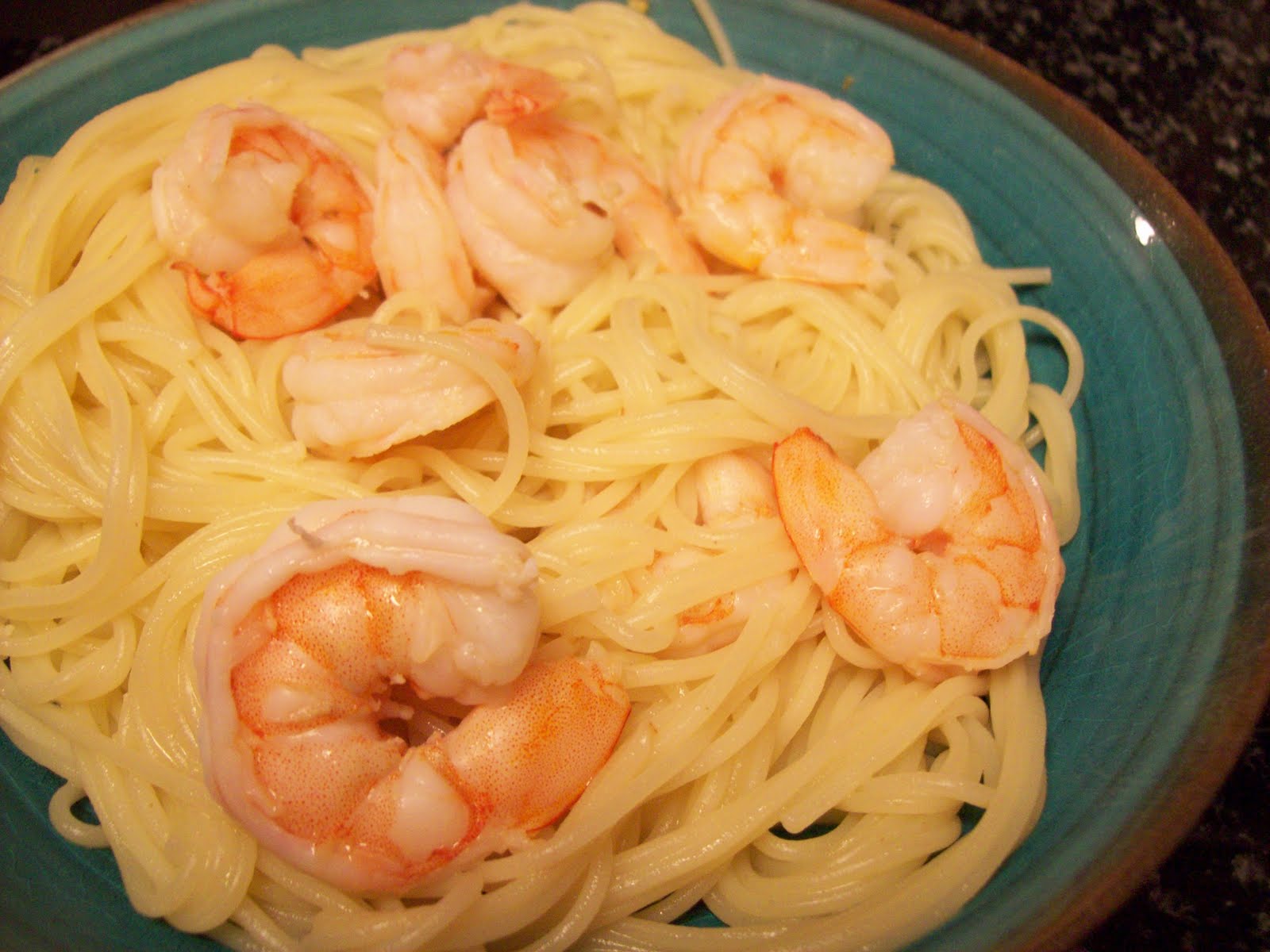 The Recipe Nest: Spicy Shrimp and Angel Hair Pasta
