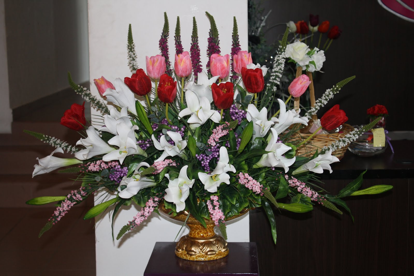 KRISMAYA ART & CRAFTS: gubahan bunga