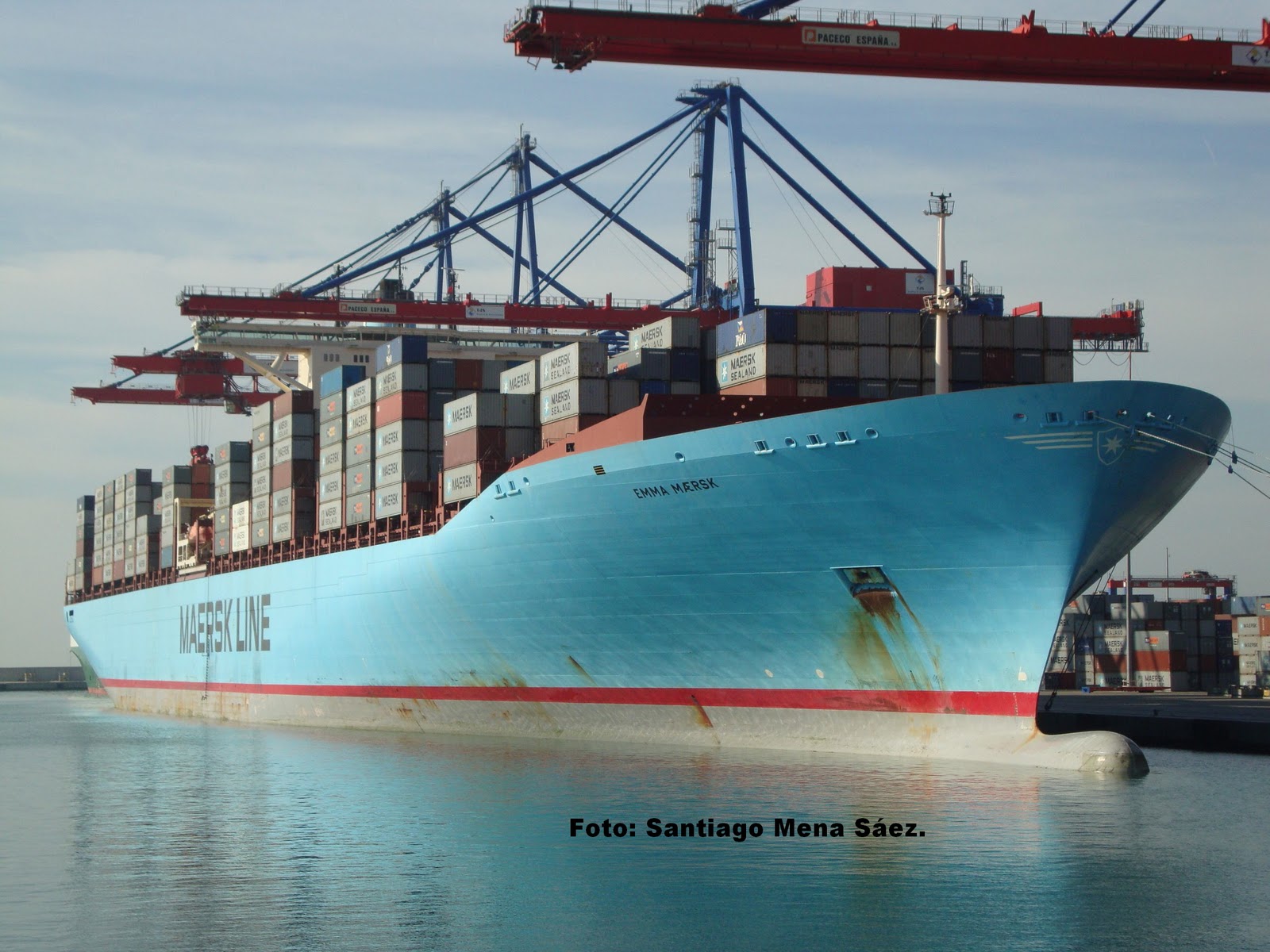 Barcos en Málaga: EMMA MAERSK