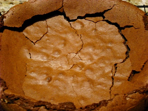 Culinary Alchemy: Decadent Deflated Dessert - Fallen Chocolate Soufflé Cake