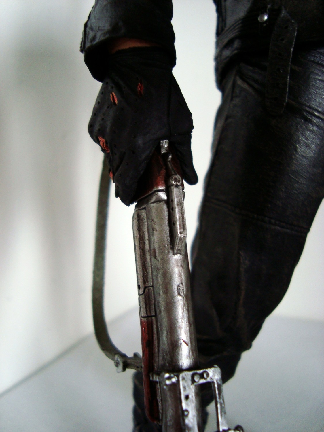 SUPER SHOGUN: TERMINATOR 2 T-800 WITH BATTLE DAMAGED HEAD 12" - NECA