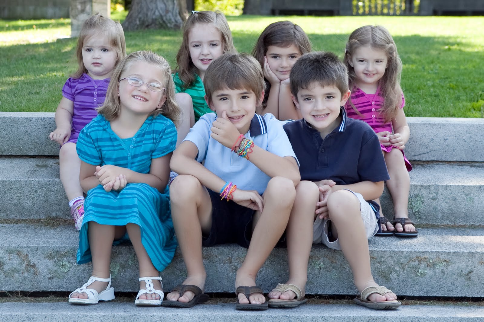 My Blog: SEVEN kids under the age of SEVEN