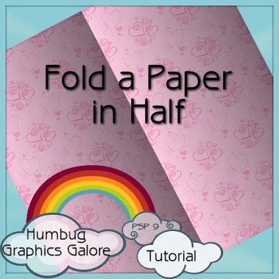 Humbug Graphics Galore: Fold a Paper in Half
