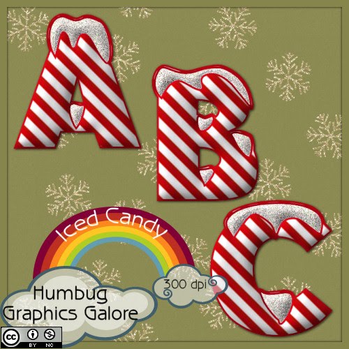Humbug Graphics Galore: Iced Candy Alpha