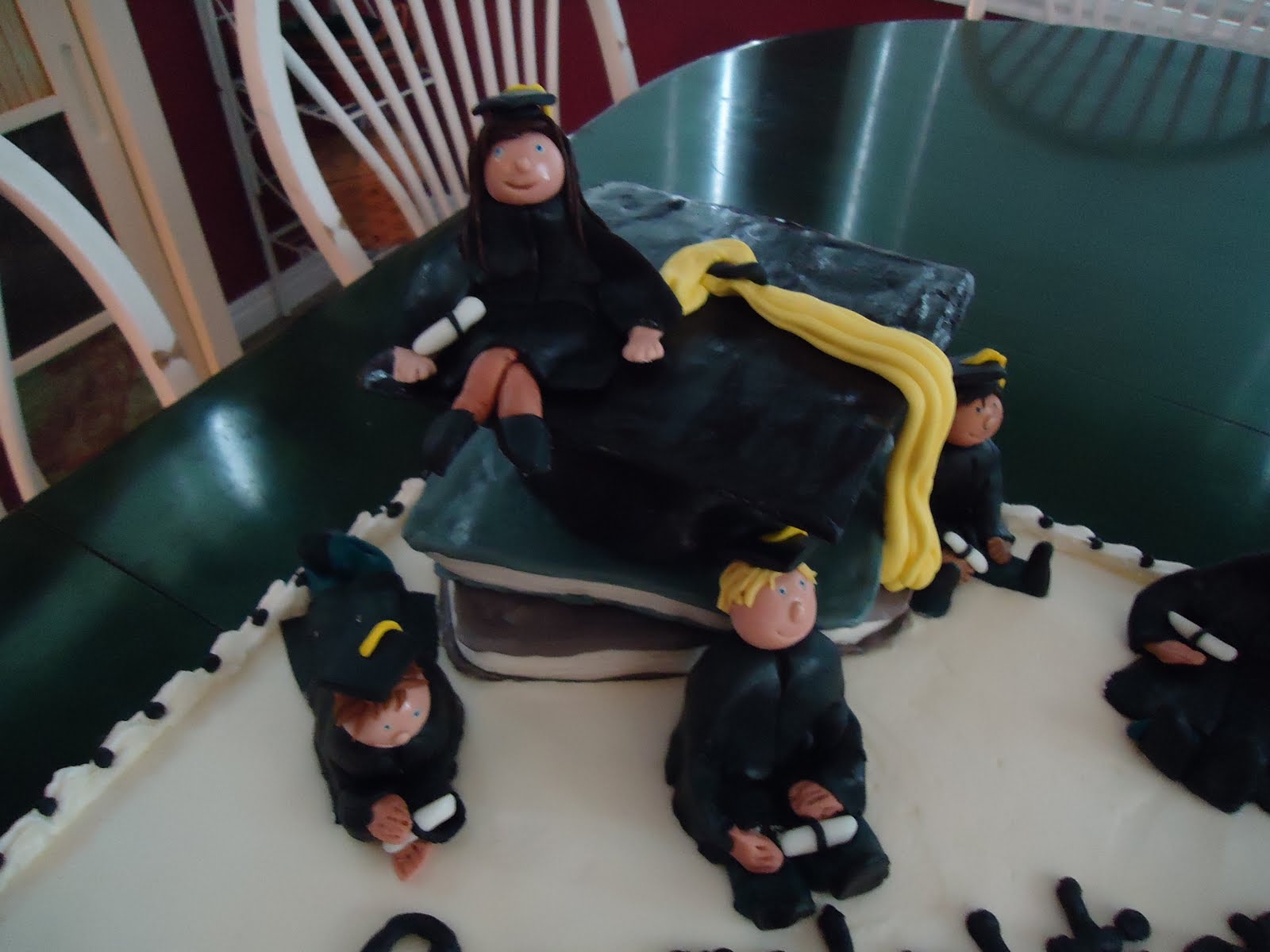 Cat's Cake Creations: Group Graduation Cake