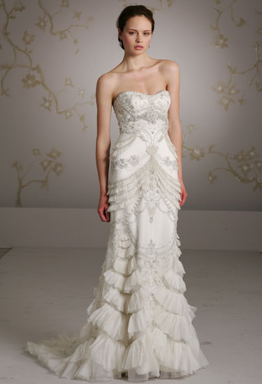 Title: LAZARO BRIDAL GOWNS