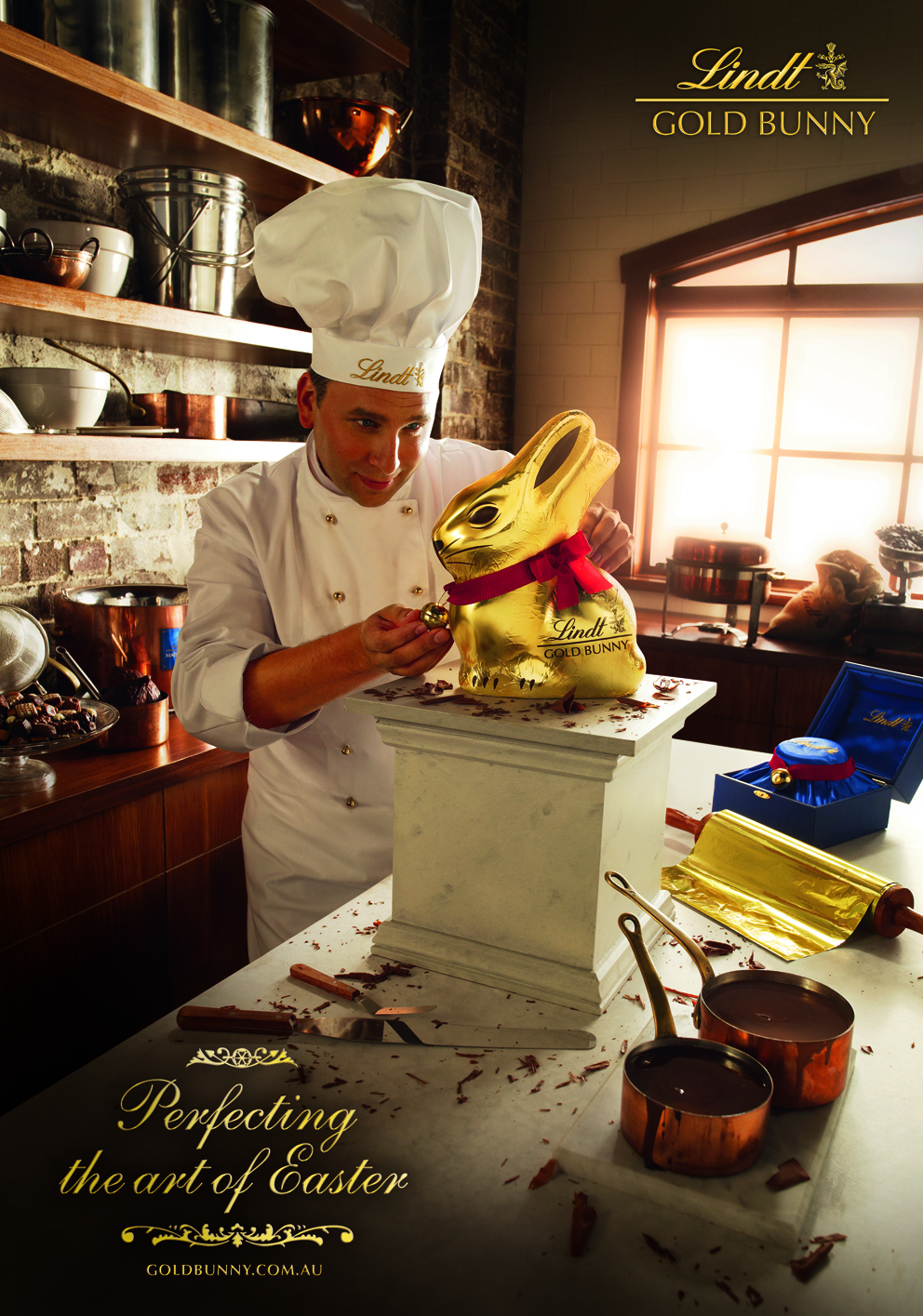 Work: LINDT GOLD BUNNY - EASTER AD