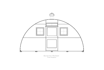The Castrum and the Quonset Hut: Quonset Hut Elevations