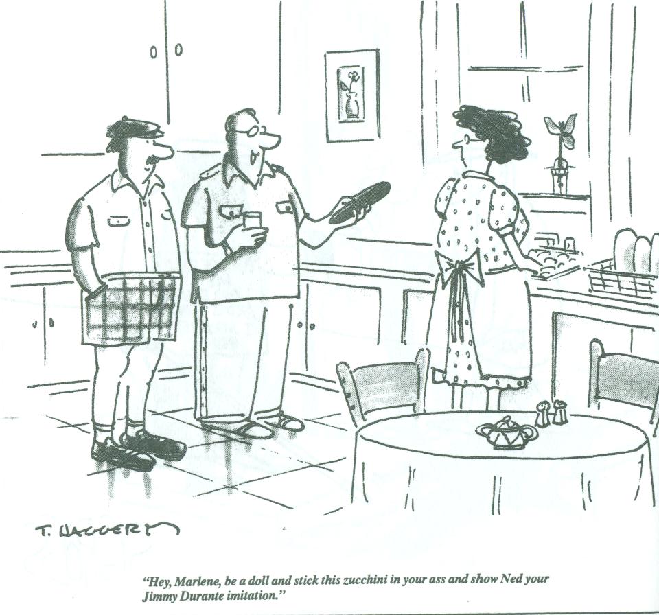 LOWER GRADE MATURITY LEVEL: TASTELESS CARTOONS