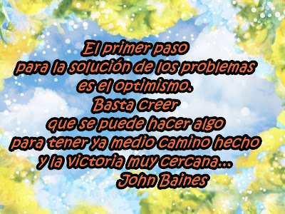 Mis mejores frases...: el optimismo...