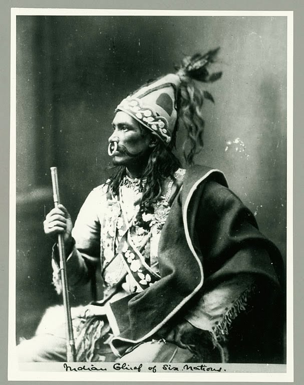 Amerindian: Шестте Нации - Six Nation (Iroquois) historical photoes
