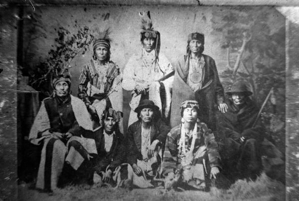 Amerindian: Уинебаго (Winnebago historical photos)