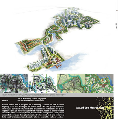 Planning Architecture & Research Portfolio: Mixed Use Master Plan