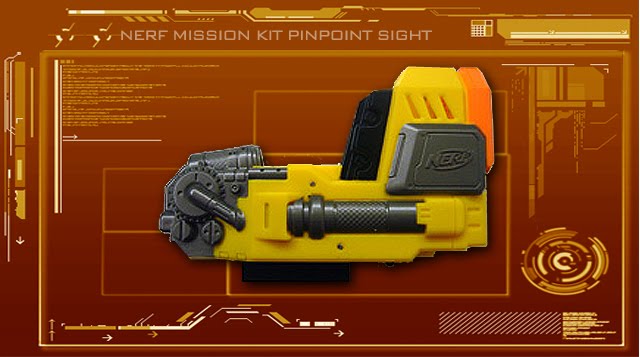 Urban Taggers.: Review: Nerf N-Strike Mission Kit Pinpoint Sight