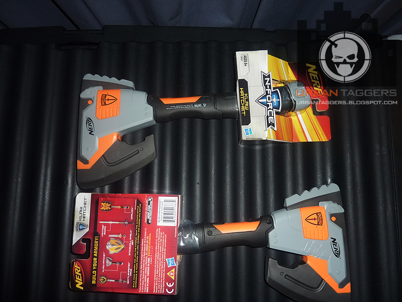 Urban Taggers.: Review: Nerf N-Force Klaw Hatchet