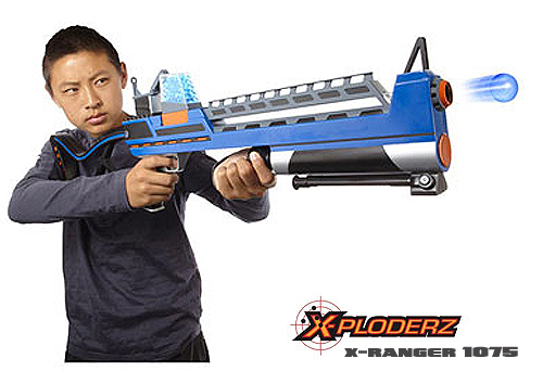 Urban Taggers.: X-ploderz Blasters: shoots wet ballz.. really far