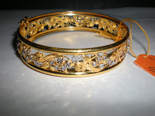 wnl79 mygold- EMAS 916: BANGLE DAN LOKET