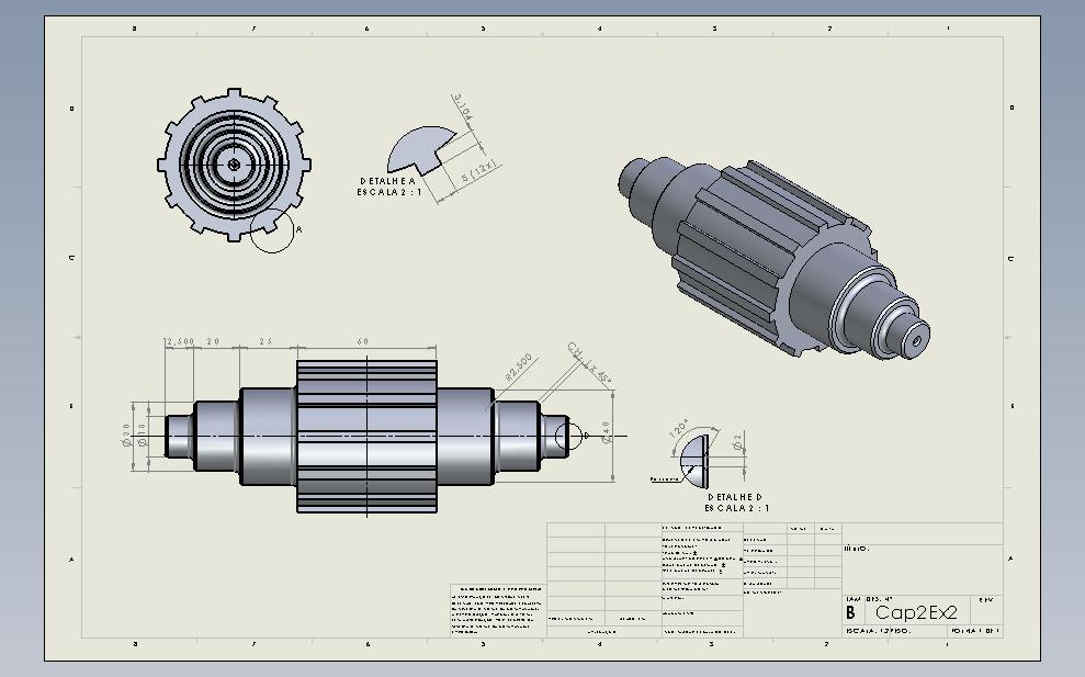 HTK Projetos: SolidWorks: Exercício