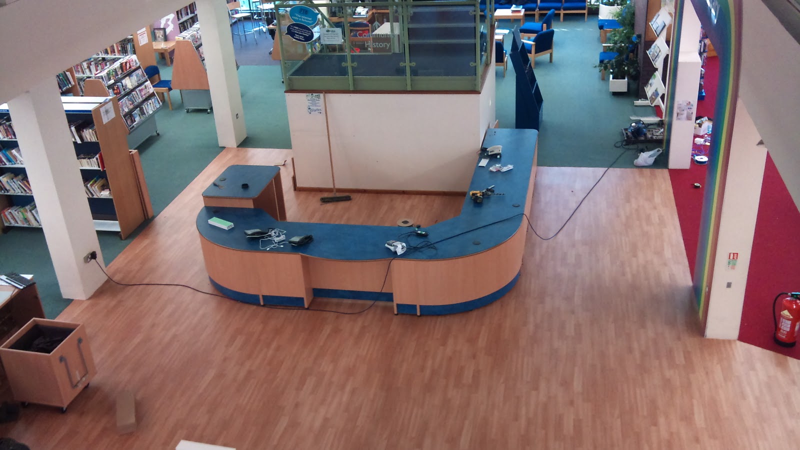 Lancashire Libraries - Self Service Project: Skelmersdale - Day 3