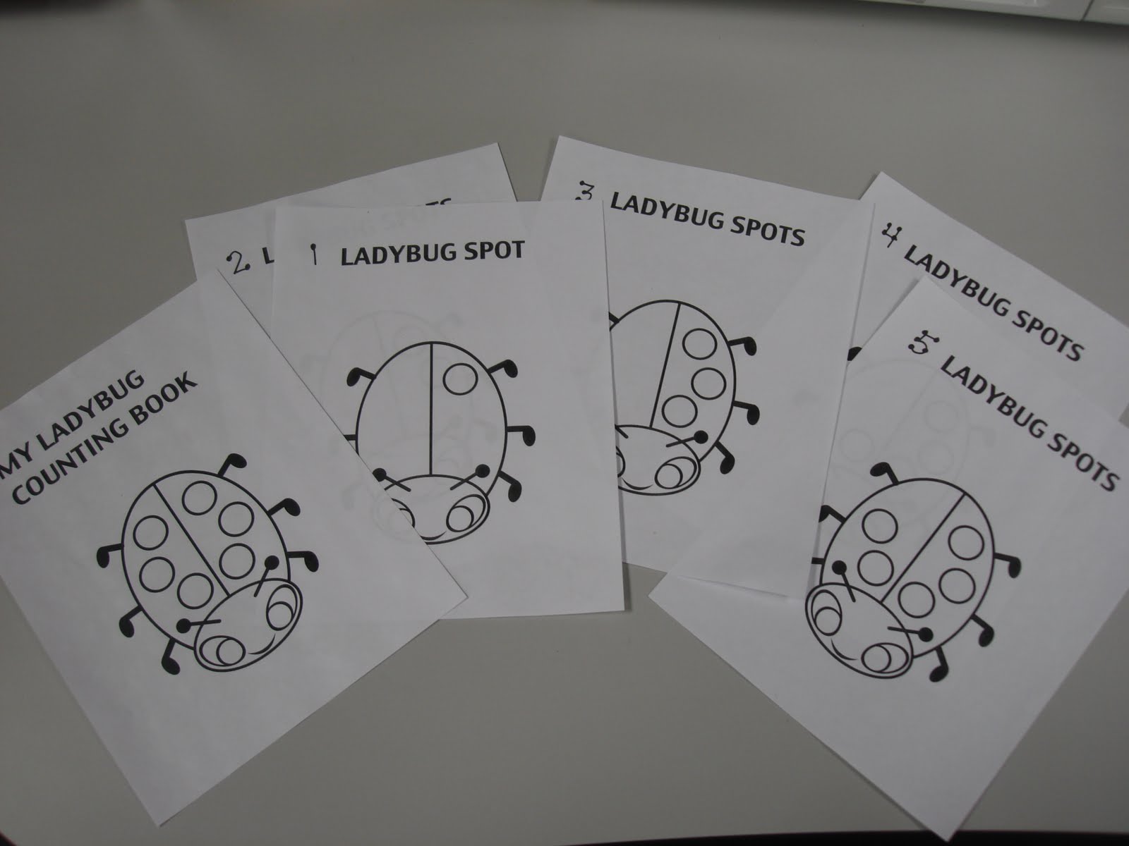 Fox Toy Box: Ladybug Counting Book