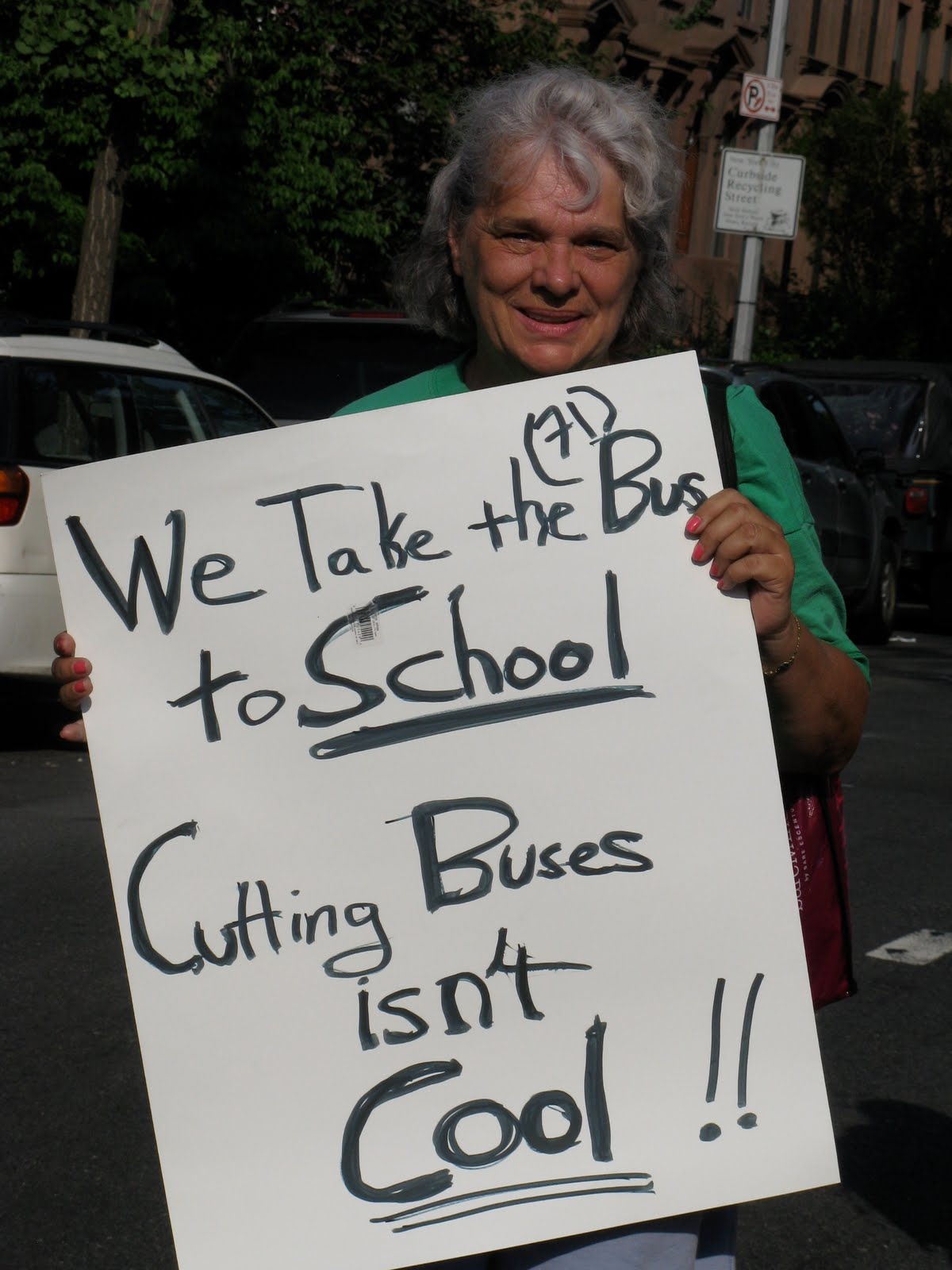 Pardon Me For Asking: "We Take The B 71": Local Residents Protest The ...