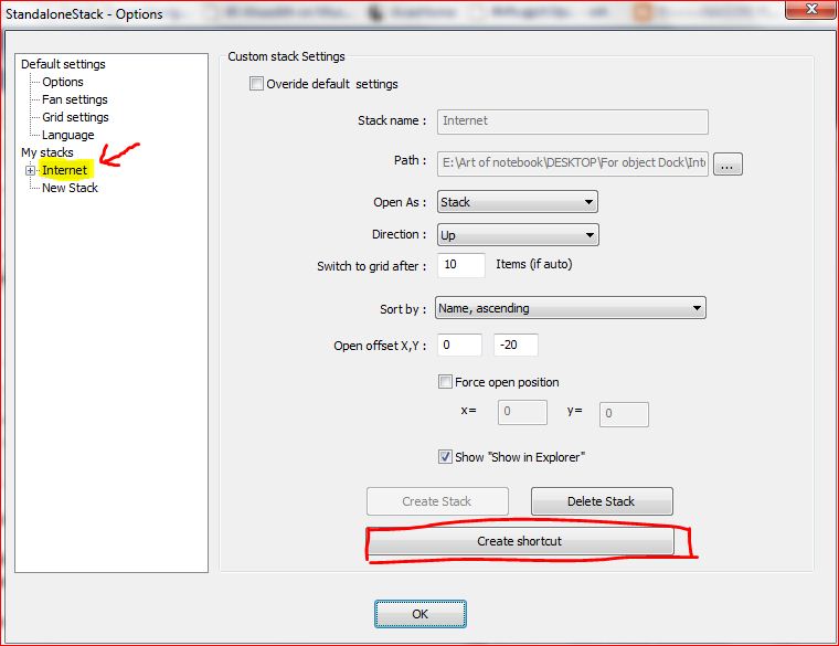 WINDOWS 7: Mac stack style for Windows 7