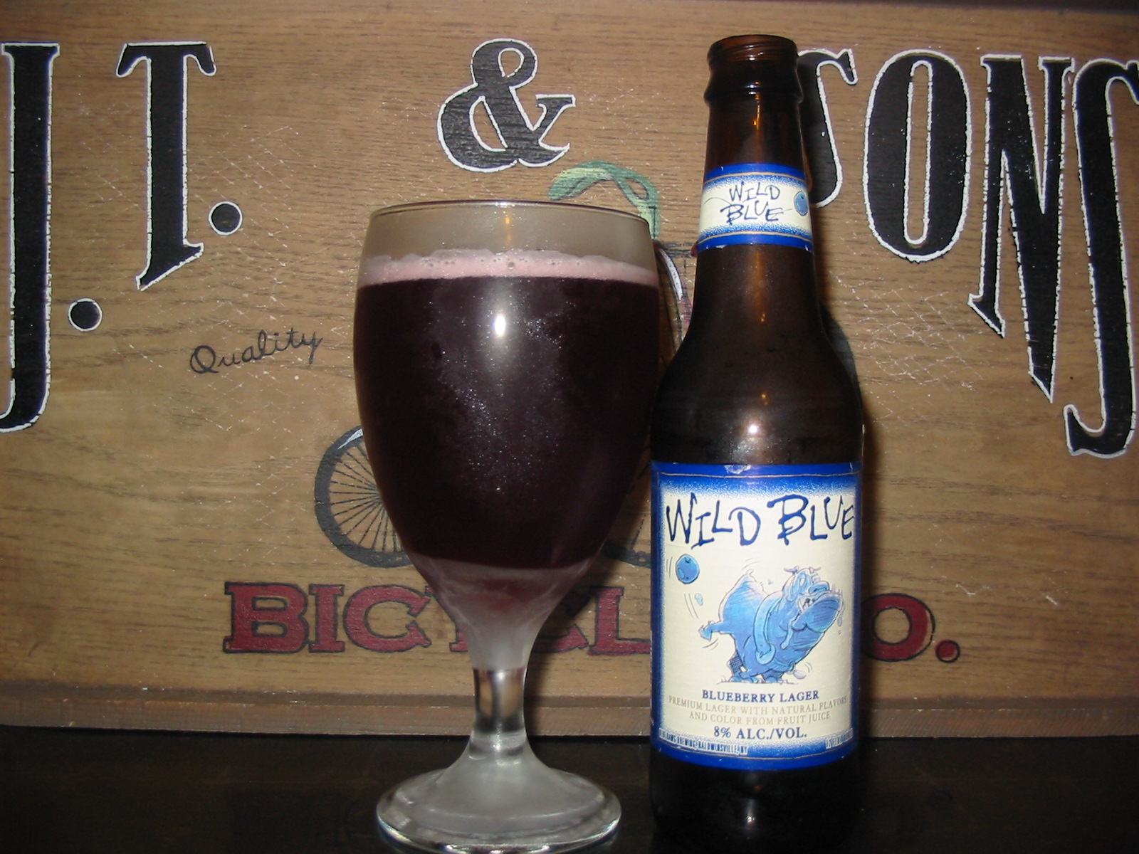 FourBoysBrewReview: Wild Blue Lager