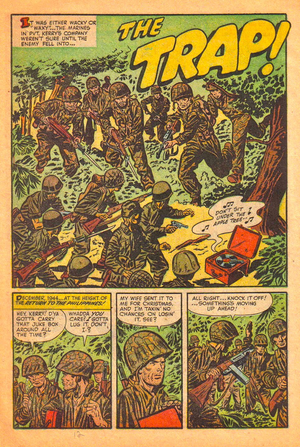 Four-Color Shadows: The Trap-War Battles-1951