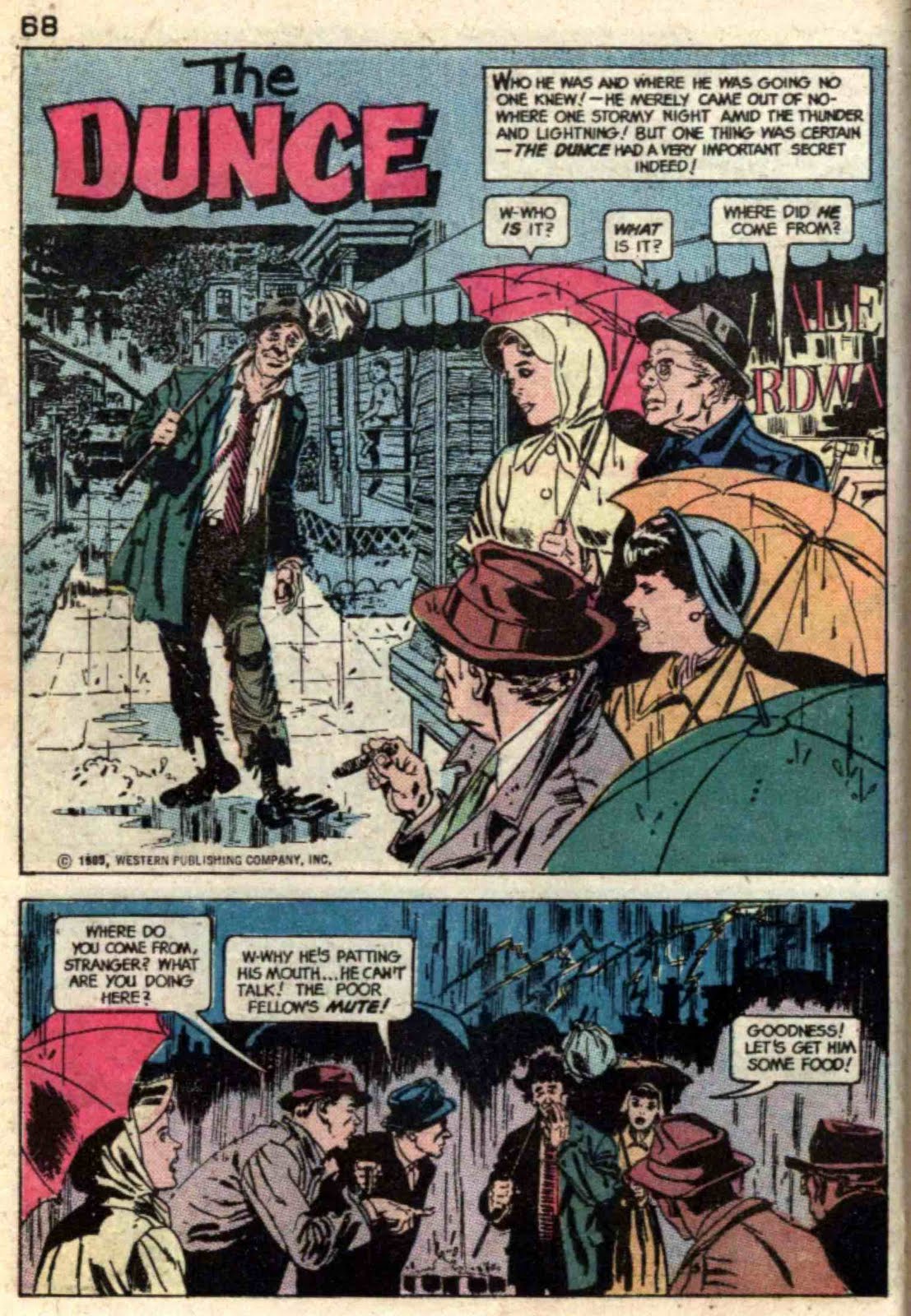 Four-Color Shadows: The Dunce-Joe Orlando-1965