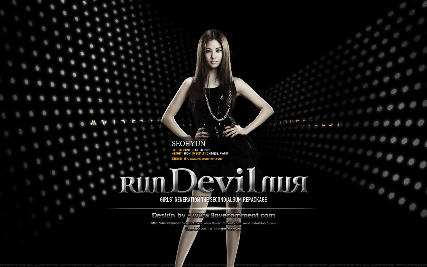 Wallpaper SNSD [So Nyuh Shi Dae] The Second Album Repackage : Run Devil ...
