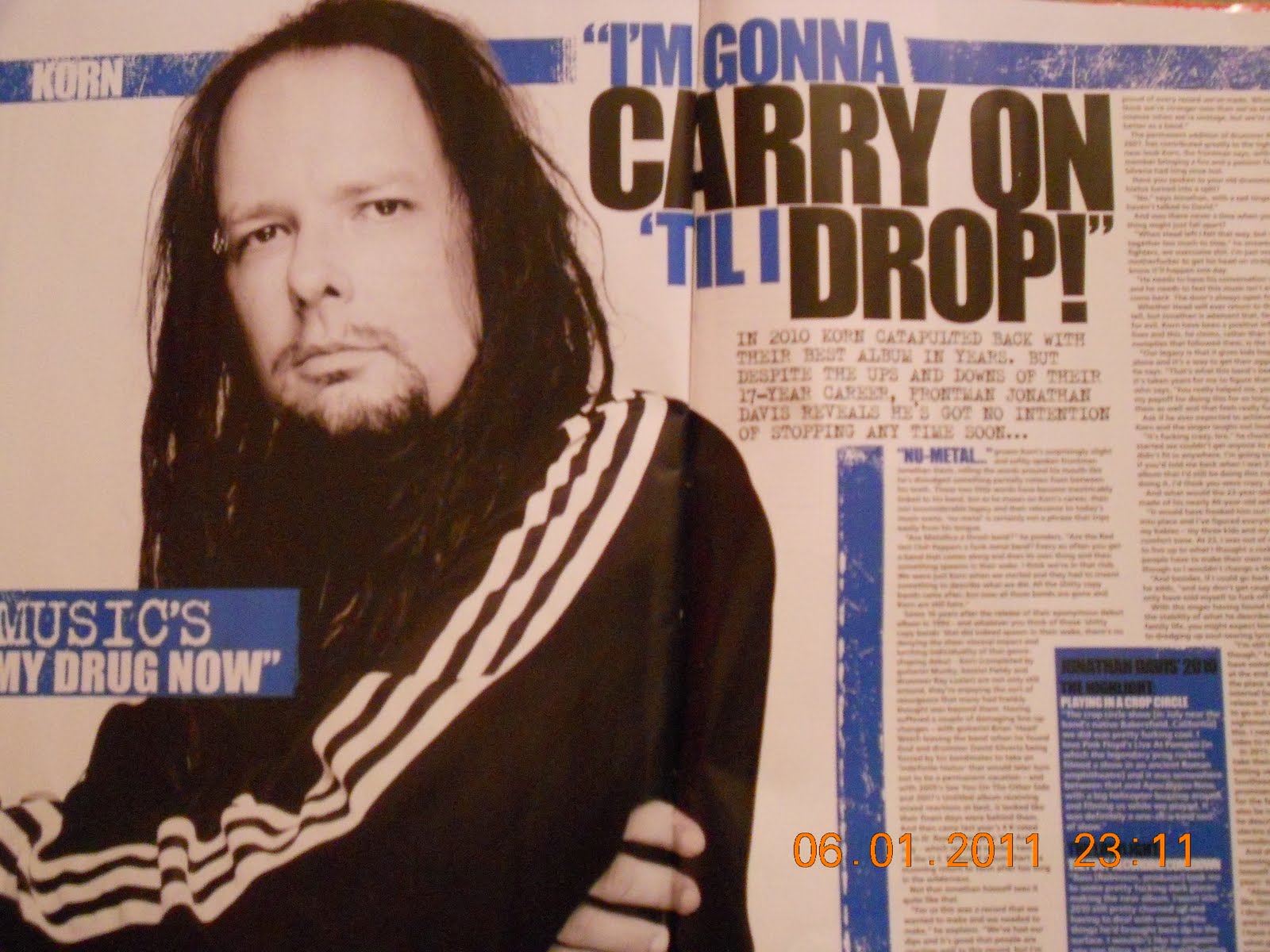 ellyyonedaasmedia: double page spread analysis of kerrang! magazine