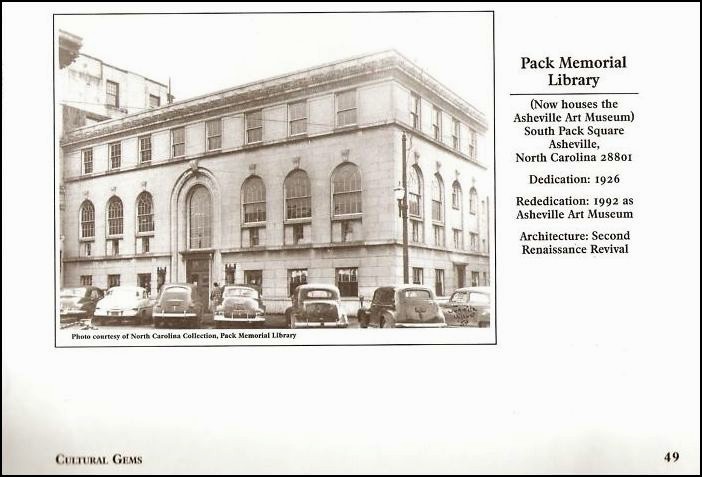 Asheville and Buncombe County: Pack Memorial Library (Asheville, North ...