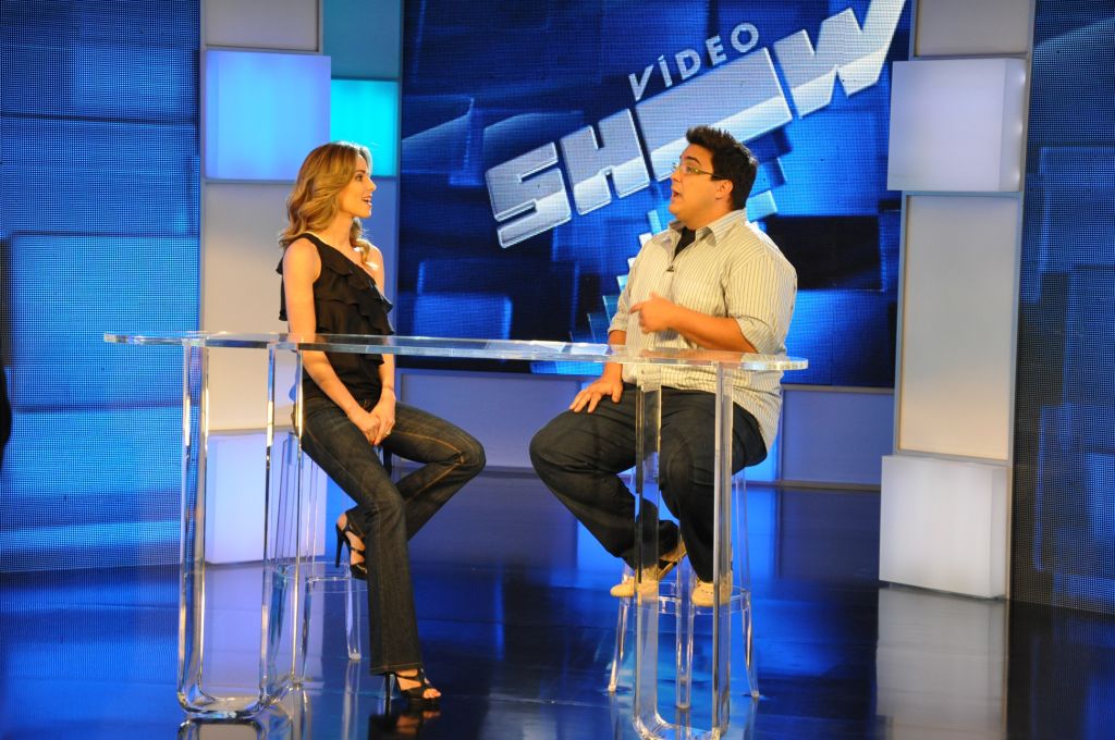 TV PELO ESPECTADOR: VIDEO SHOW - Programa estreia novo cenário