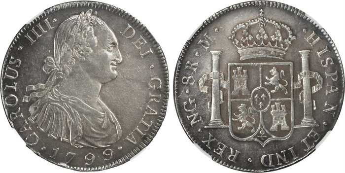 koinkunoantik: Info : Spanish Dollar 8 reales