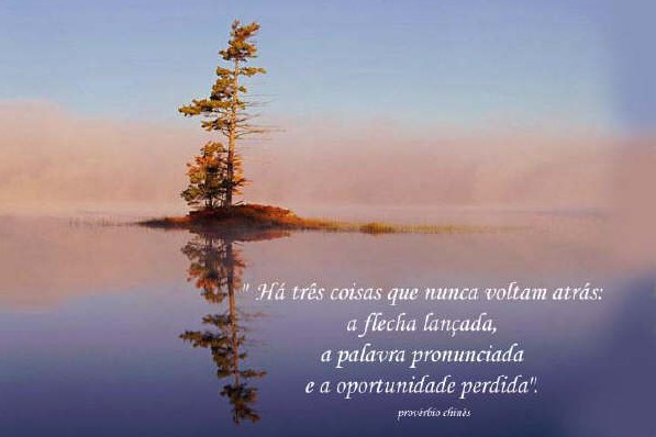 Além do que se ouve...: Mais um provérbio chinês...