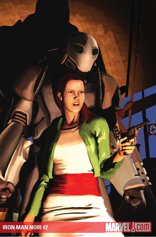 Savage Tales: Artist Spotlight - Mike Fyles, Iron Man Noir Cover Artist ...