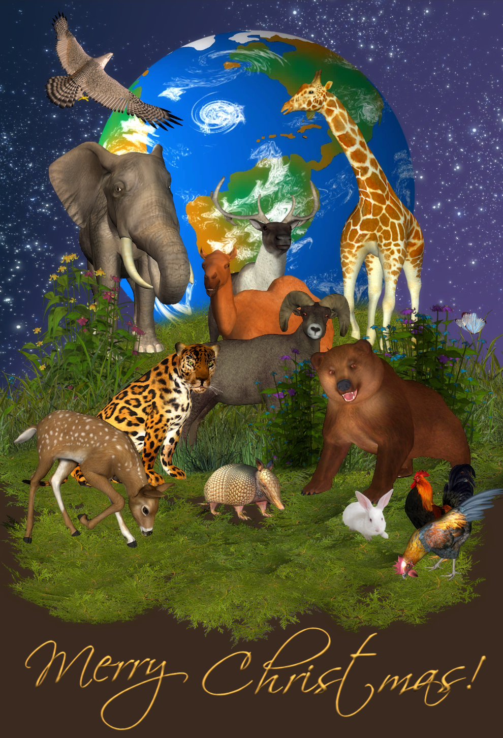 A world of animals 3 cd rom set jewel case : lieschutred