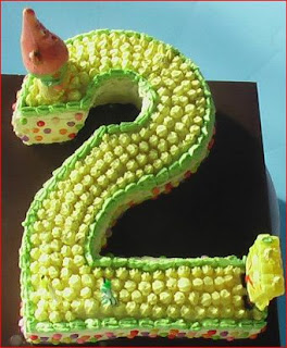 de-Ir Cakes: Birthday Cake bentuk Angka