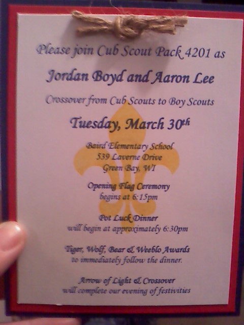 Baird School Cub Scout Pack 4201