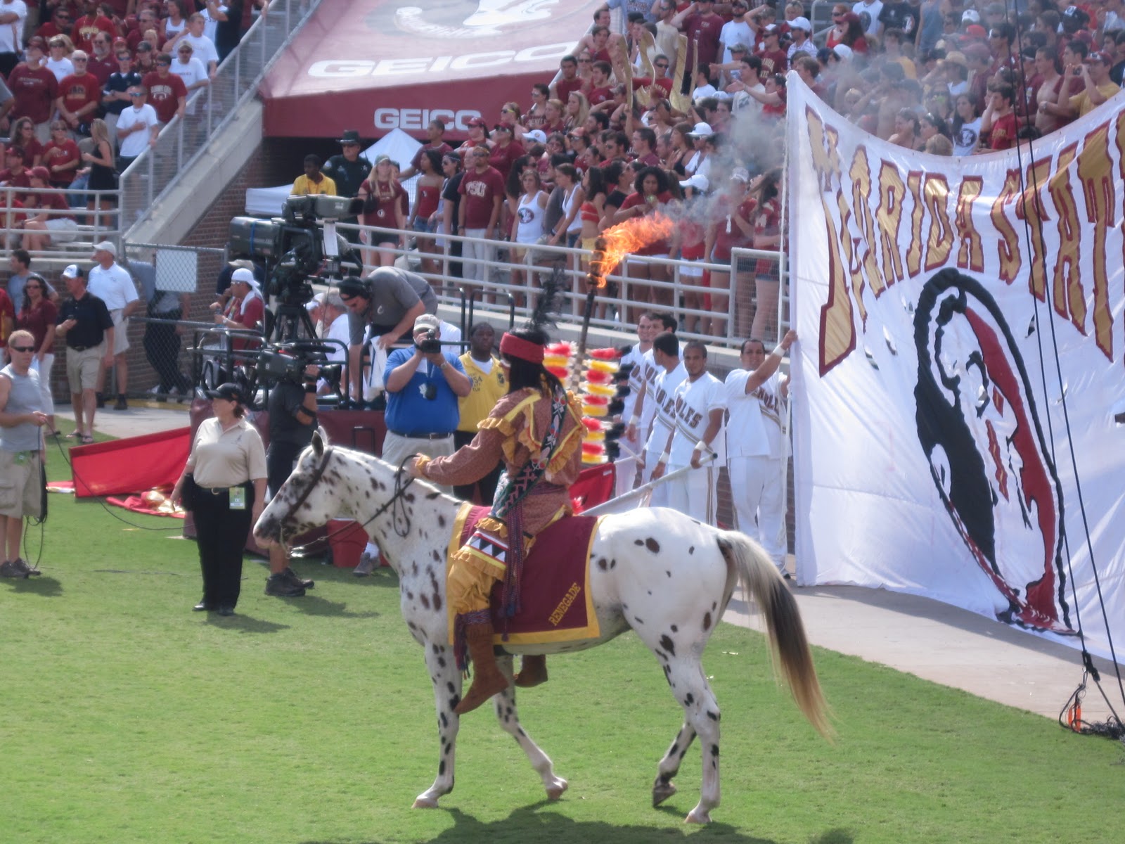 FSU Tomahawk Chop: FSU-Wake Forest photos