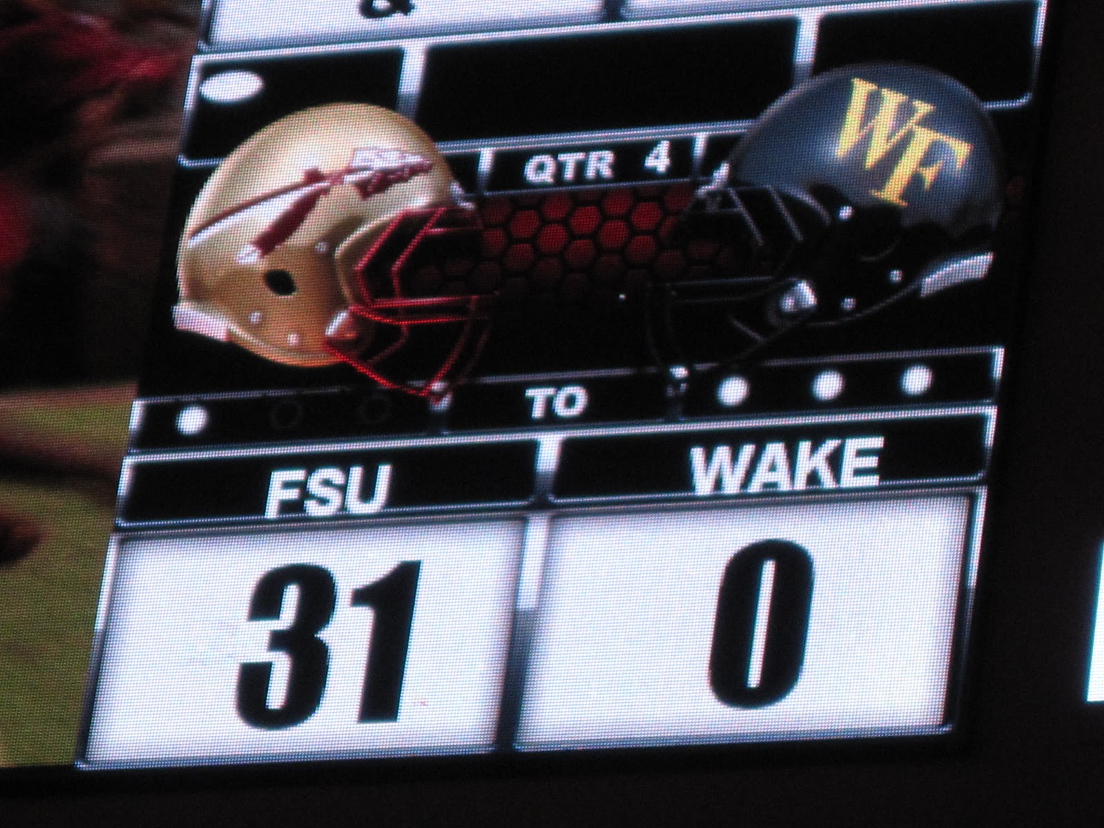 FSU Tomahawk Chop: FSU-Wake Forest photos